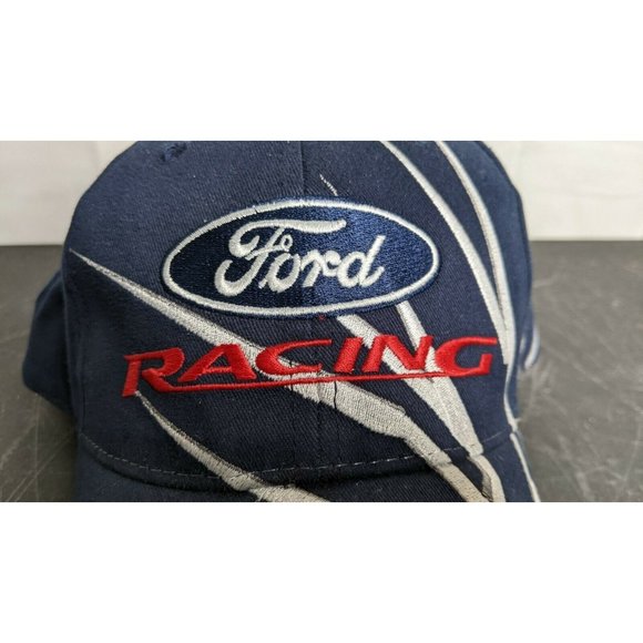 Ford | Accessories | Ford Racing Cap Hat Nascar Embroidered Blue Logo ...
